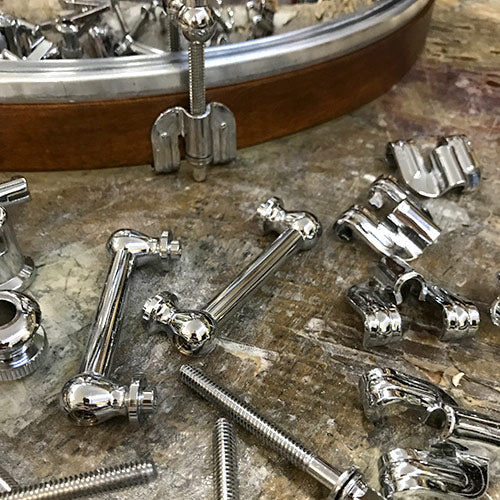 DIY Snare Kit - 6.5x14 COS + Wood Hoops 60pc WE Drill It — Drum Maker