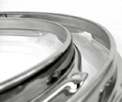 2.3mm Stick Saver Chrome Hoop - 16 in -8 hl — Drum Maker